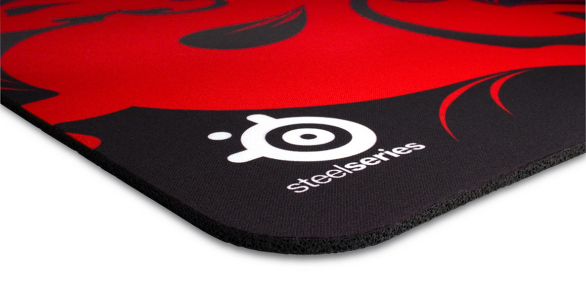 Килимок SteelSeries QcK+ Tyloo Gaming чорно-червоний – купити в ...