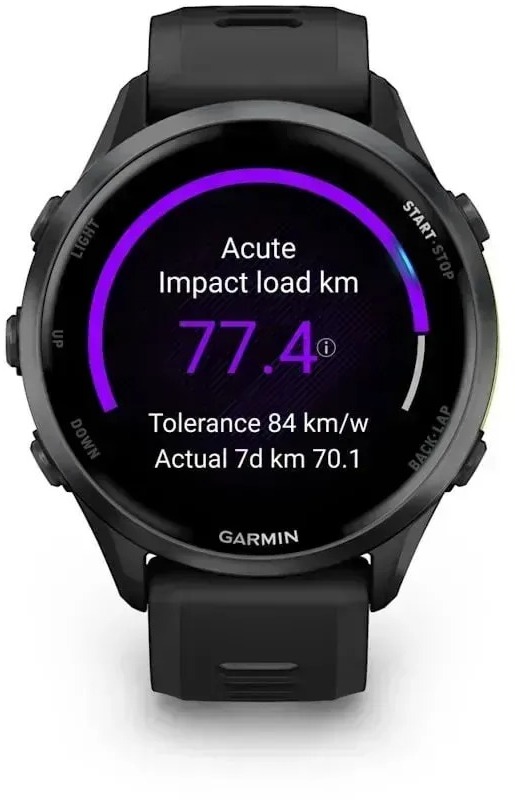 Смарт годинник Garmin Forerunner 970 Carbon Gray DLC Titanium with ...