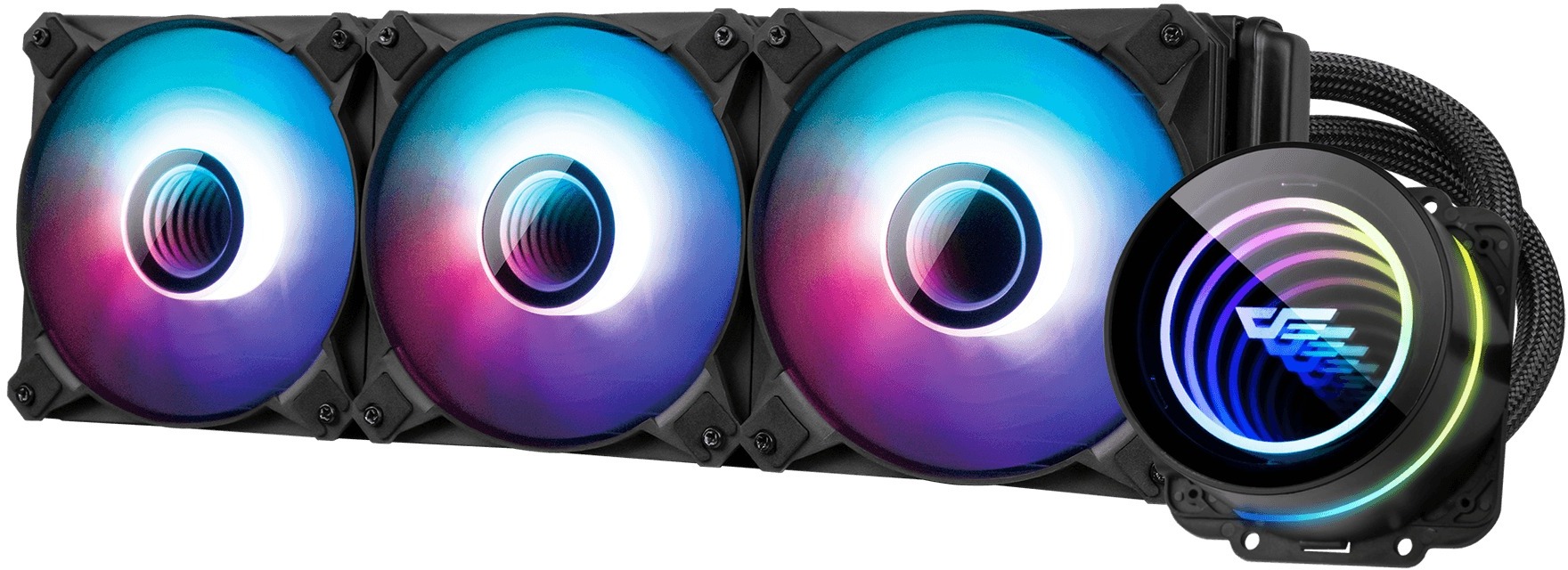 Система рідинного охолодження DARKFLASH DX360 V2.6 Black (DX360 V2.6 BK) – купити в інтернет ...