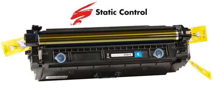 Сумісний картридж Static Control for HP CLJ CF361X/Canon 040 Cyan (002 ...